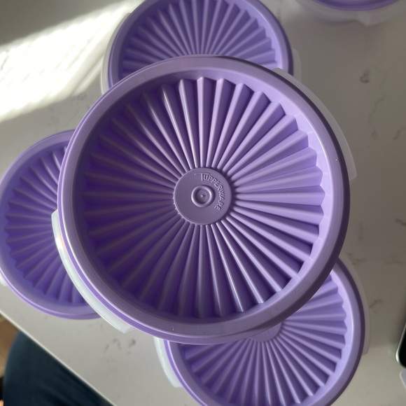 Tupperware | Kitchen | New Tupperware Servalier Bowls In Lavender ...